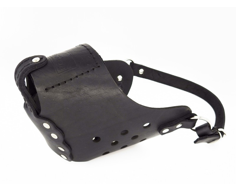 Botnita militara Rottweiler , confectionata din piele naturala